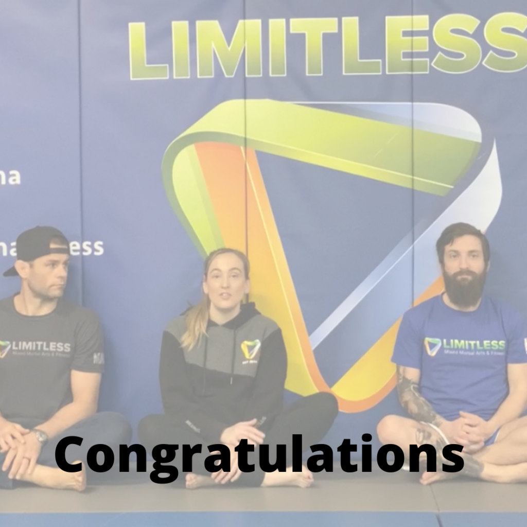15 - Congratulations - Limitless MMALimitless MMA